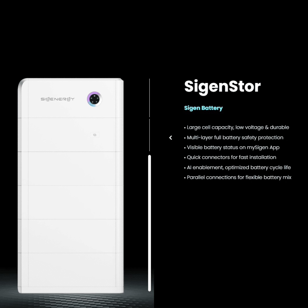 Sigenergy Battery 5.0kWh with LED