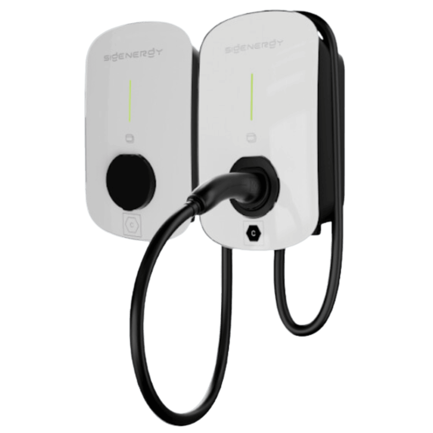 Sigenergy EV AC Charger 7kW 5m Cable Type 2 White